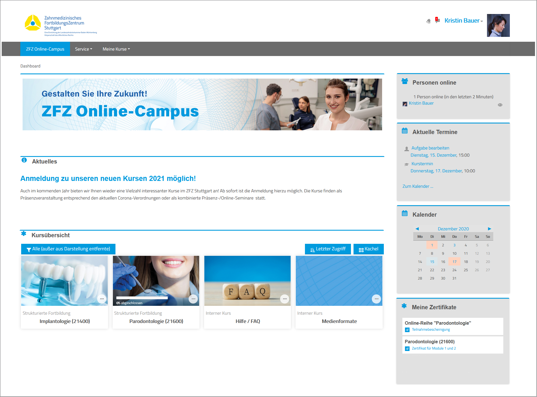 Hygiene-Kurse - ZFZ Stuttgart